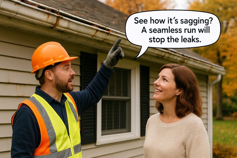 Seamless Gutter Installation Process: Install Day, Step by Step